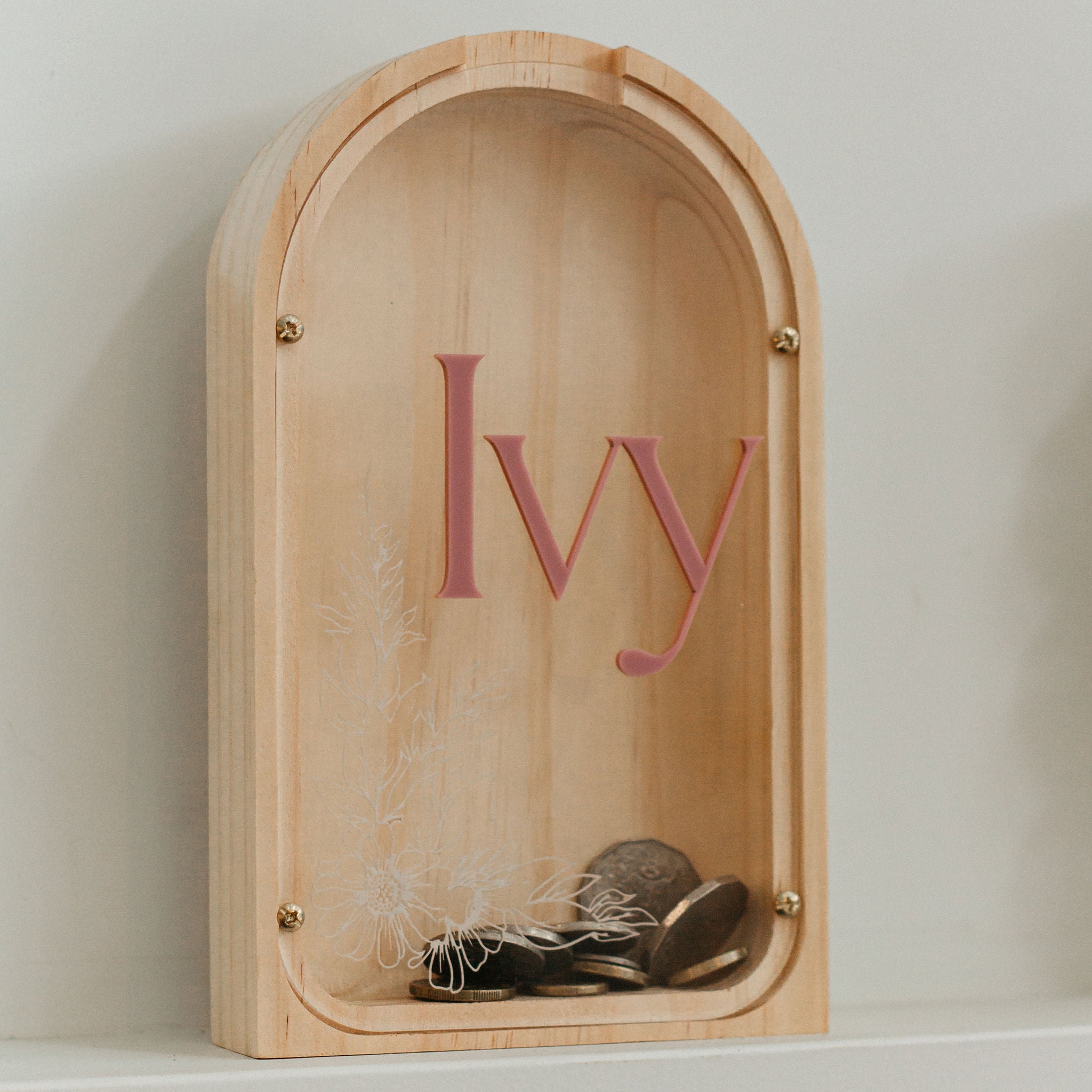 Arched Money Box – Laser Tales